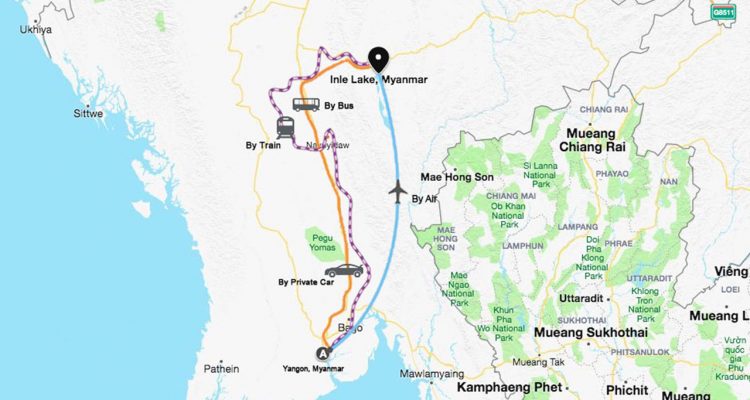 How To Get From Yangon To Inle Lake | Air, Bus, Car Or Train